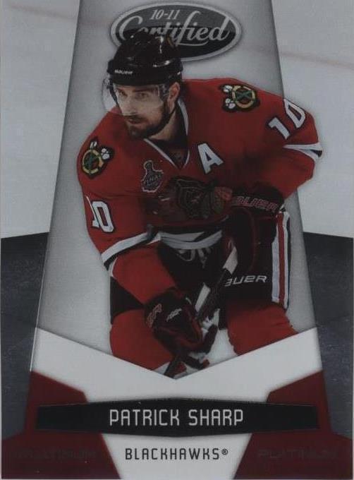 2010-11 Certified - Patrick Sharp #35 Platinum Red /999 for sale online | eBay