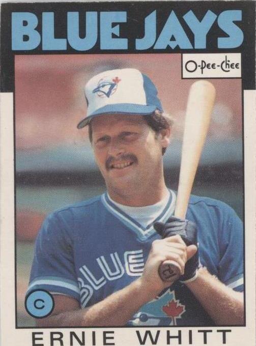 1986 O-Pee-Chee - #136 Ernie Whitt for sale online | eBay