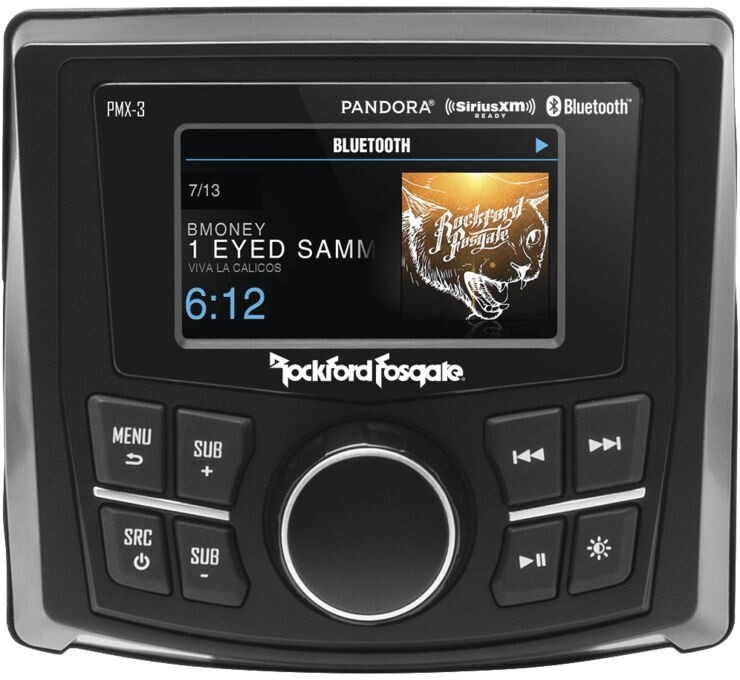 Rockford Fosgate - PMX-3 - PMX-3 Compact Digital Media Receiver for ...