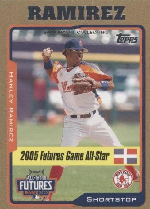 2005 Topps Updates & Highlights - Futures Game Hanley Ramirez #UH203 ...