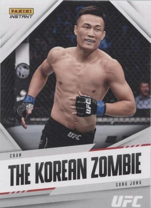 2021 Panini Instant UFC - Nicknames #N5 Chan Sung Jung /325 for sale ...