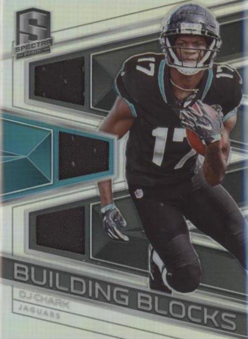 2018 Panini Spectra - Building Blocks DJ Chark #24 /99 (MEM, RC) for ...