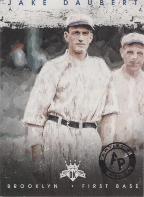 2016 Panini Diamond Kings - Artist's Proof Black #39 Jake Daubert /1 ...