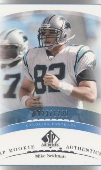 2003 SP Authentic - SP Rookie Authentics Mike Seidman #198 /1200 (RC ...