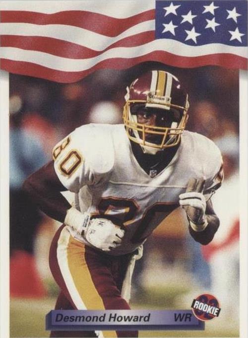 1992 All World - #15 Desmond Howard (RC) for sale online | eBay