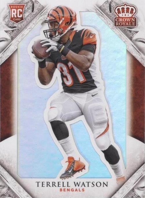 2015 Panini Crown Royale - Rookie Silver #126 Terrell Watson /199 (RC ...