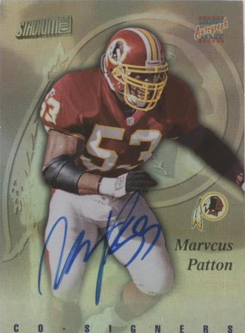 1997 Stadium Club - Co-Signers Alonzo Spellman, Marvcus Patton #CO96 ...