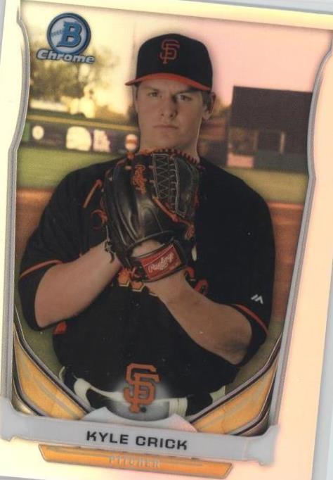 2014 Bowman Draft - Top Prospects Chrome Refractor #CTP-63 Kyle Crick ...