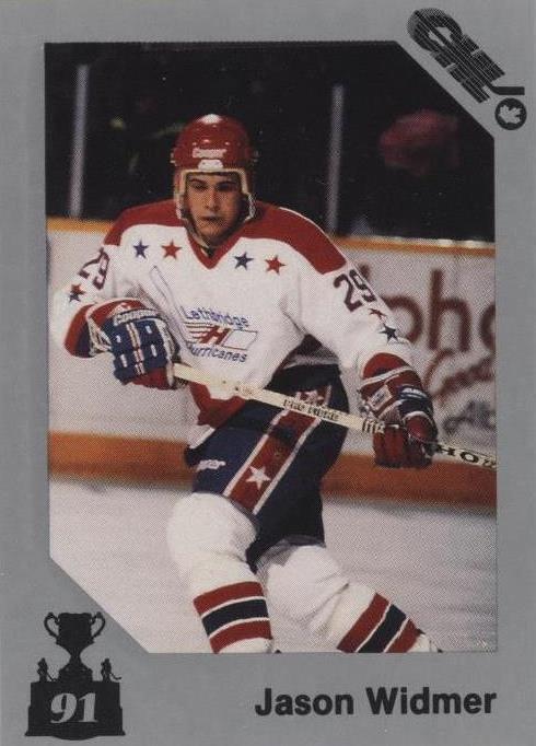 1990-91 7th Inning Sketch CHL Memorial Cup - #129 Jason Widmer (RC) for ...