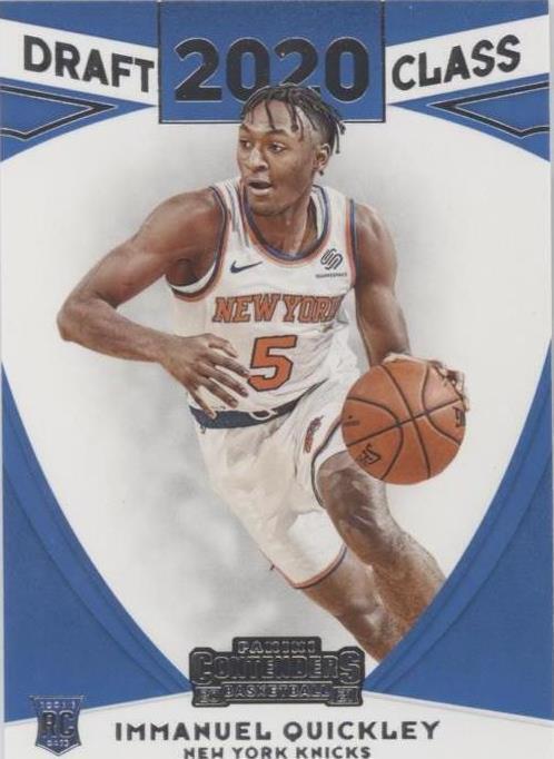 2020-21 Panini Contenders - 2020 Draft Class Contenders Immanuel ...