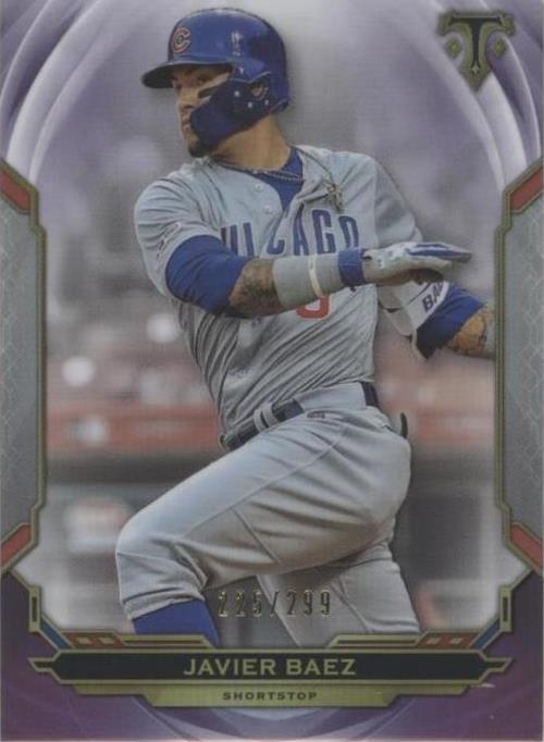 2019 Topps Triple Threads - Javier Báez #58 Amethyst /299 for sale ...