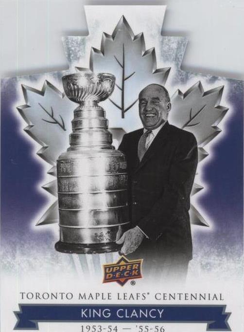 2017 Upper Deck Toronto Maple Leafs Centennial - Blue Die-Cut #45 King ...