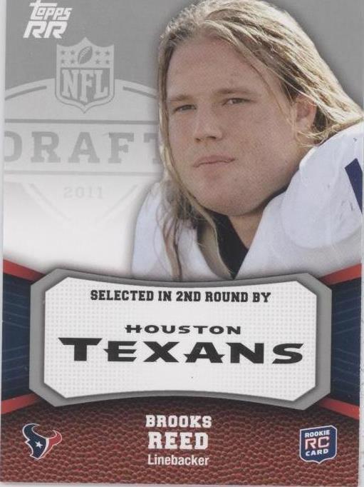 2011 Topps Rising Rookies - Brooks Reed #153 (RC) for sale online | eBay