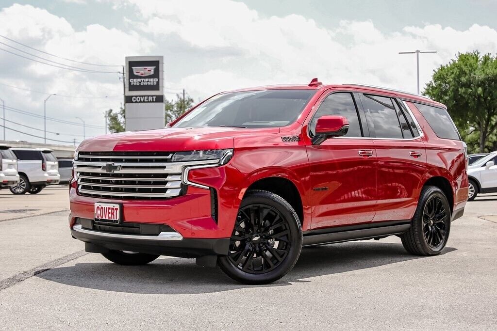 2022 Chevrolet Tahoe High Country 6355 Miles Cherry Red Tintcoat 4d ... 2022 Chevrolet Tahoe High Country 6355 Miles Cherry Red Tintcoat 4d ...