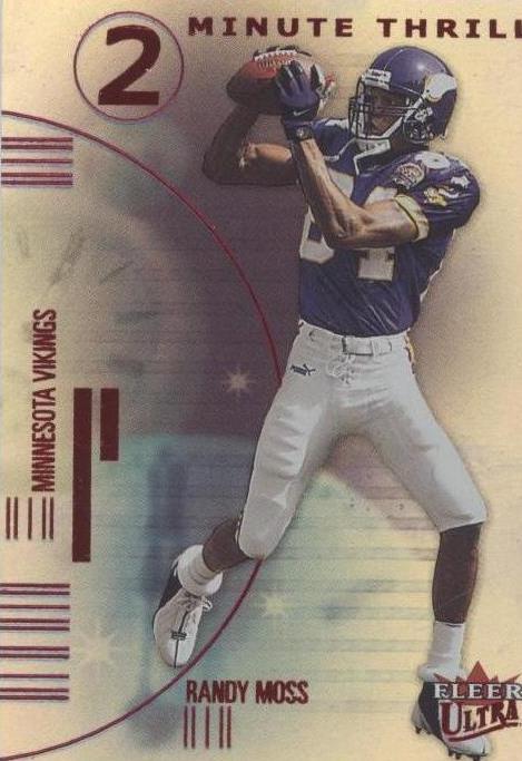 2001 Fleer Ultra - 2 Minute Thrill #15 TT Randy Moss for sale online | eBay