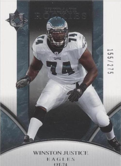 2006 Ultimate Collection - Ultimate Rookies #360 Winston Justice /275 ...