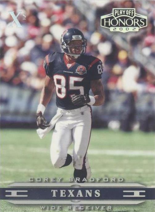 2002 Playoff Honors - Xs #36 Corey Bradford /100 for sale online | eBay