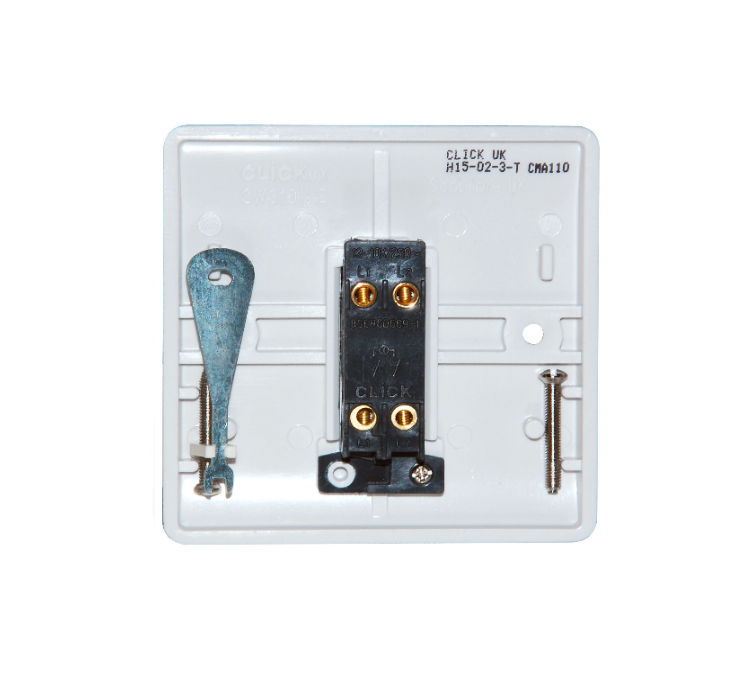 10 amp 1 gang Emergency Light Test / Secret Key Switch Plate double ...