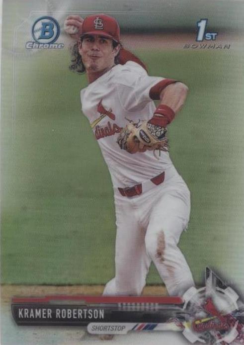 2017 Bowman Draft - Chrome Kramer Robertson #BDC-161 Refractor (RC) for ...