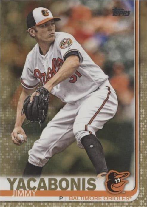2019 Topps - Jimmy Yacabonis #575 Gold /2019 (RC) for sale online | eBay