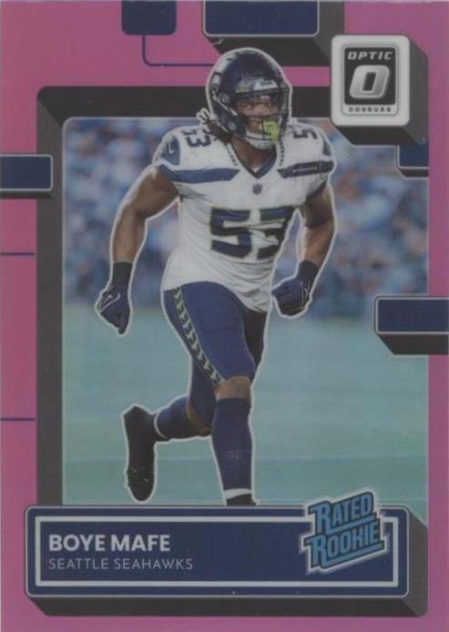2022 Panini Donruss Optic - Rated Rookie Boye Mafe #263 Pink Prizm (RC ...