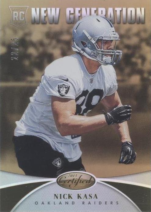 2013 Panini Certified - New Generation Nick Kasa #272 Mirror Gold /25 ...