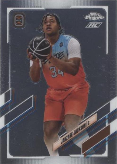 2021-22 Topps Chrome OTE Overtime Elite - Jahzare Jackson #89 (RC) for ...