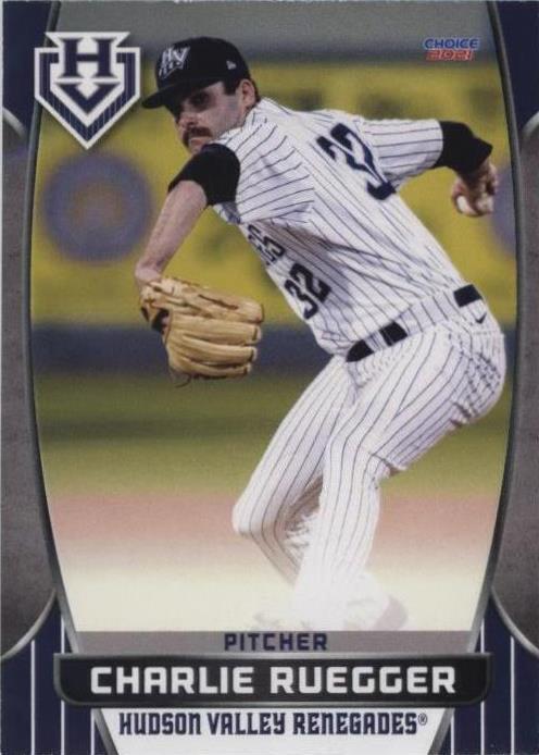 2021 Choice Hudson Valley Renegades - Charlie Ruegger #23 (RC) for sale ...