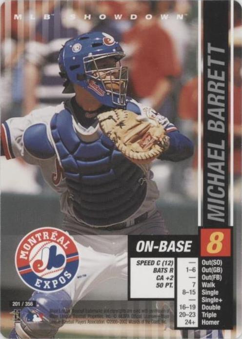 2002 MLB Showdown - #201 Michael Barrett for sale online | eBay