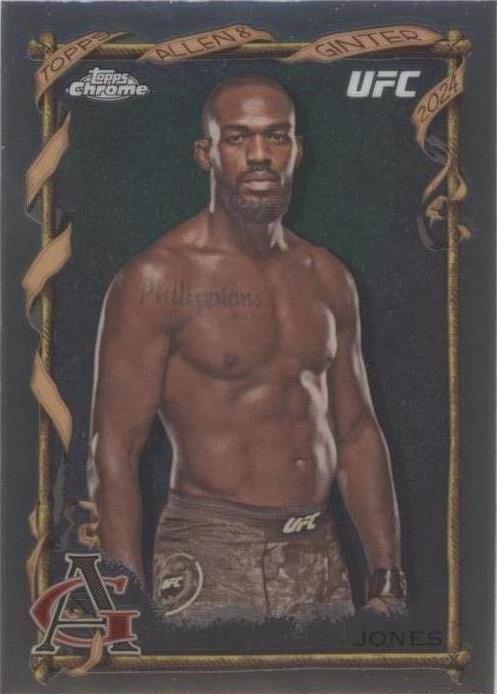 2024 Topps Chrome UFC - Allen and Ginter Jon Jones #AAG-2 for sale ...