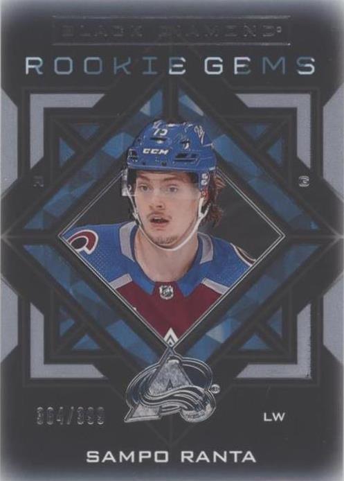 2021-22 Upper Deck Black Diamond - Rookie Gems Sampo Ranta #RG-SR /399 (RC) for sale online | eBay