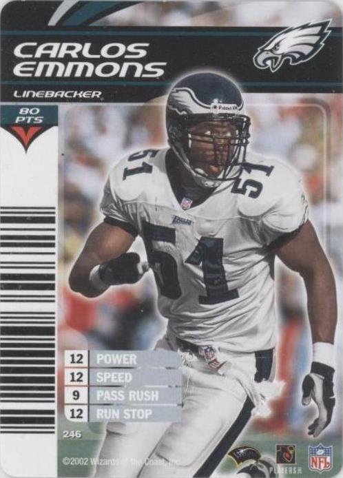 2002-03 NFL Showdown - Carlos Emmons #246 for sale online | eBay