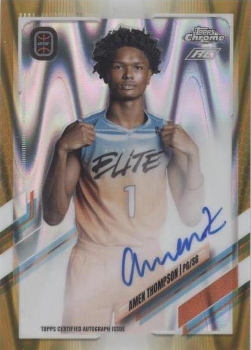 2021-22 Topps Chrome OTE Overtime Elite - Chrome Autographs Amen ...