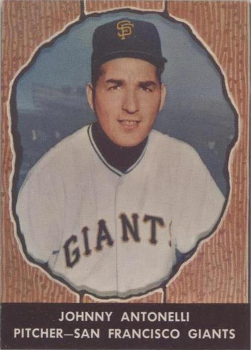 1958 Hires Root Beer - #50 Johnny Antonelli for sale online | eBay