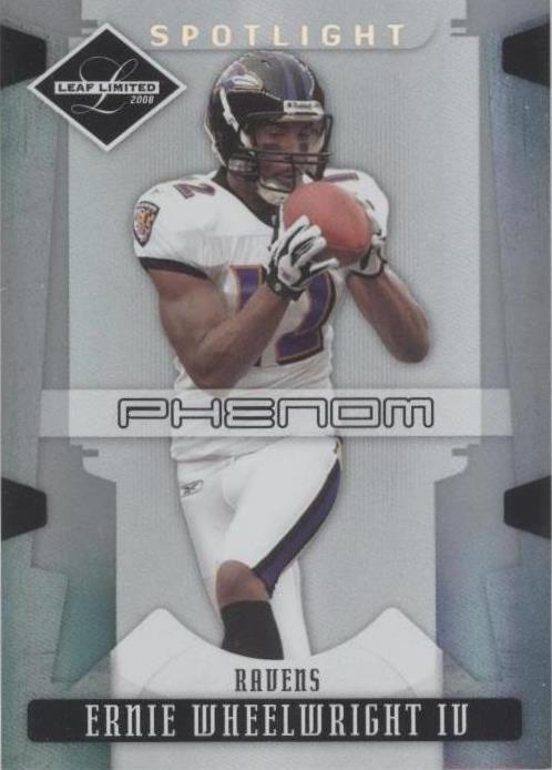 2008 Leaf Limited - Phenoms Spotlight Silver #235 Ernie Wheelwright IV ...
