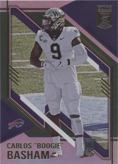 2021 Panini Donruss Elite - Rookies Carlos Basham Jr. #151 Green (RC ...