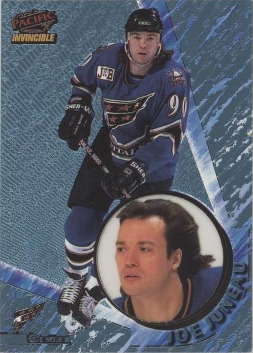 1997-98 Pacific Invincible - Ice Blue #147 Joe Juneau for sale online ...