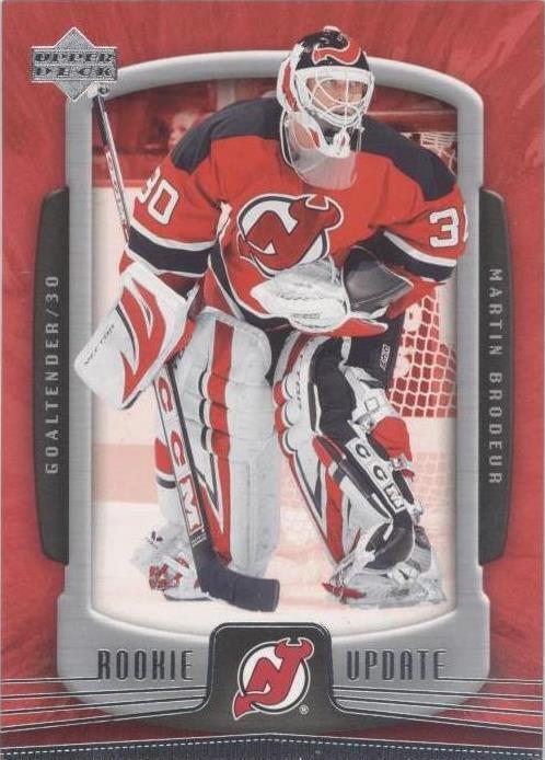 2005-06 Upper Deck Rookie Update - Martin Brodeur #56 for sale online ...