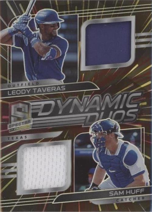 2021 Panini Spectra - Dynamic Duos Materials Hyper Prizm #DD-TH Leody ...