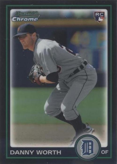 2010 Bowman Draft Picks & Prospects - Chrome Danny Worth #BDP16 ...