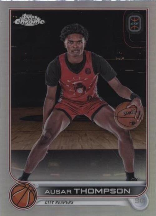 2022-23 Topps Chrome OTE Overtime Elite - Ausar Thompson #100 Refractor ...