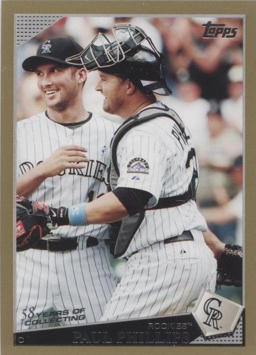 2009 Topps Updates & Highlights - Paul Phillips #UH168 Gold /2009 for ...
