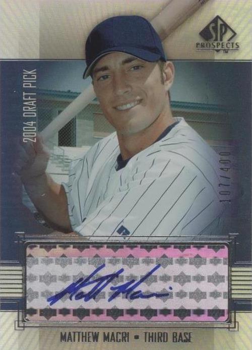 2004 SP Prospects - Autographed Draft Picks #406 Matt Macri /400 (AU, RC) for sale online | eBay