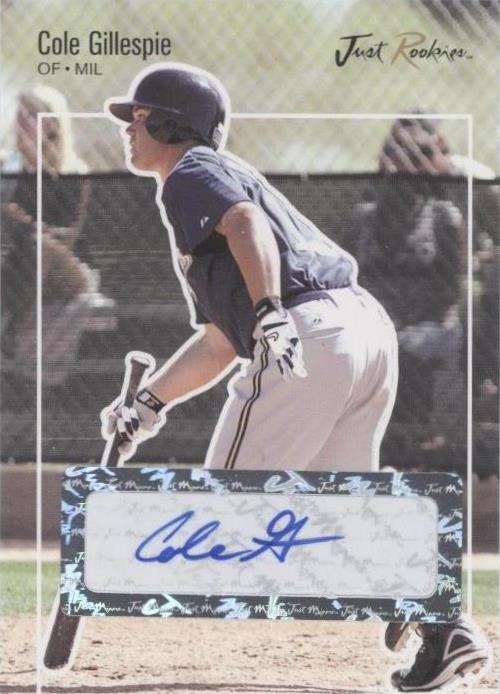 2007 Just Minors - Just Rookies Autographs #JR-24 Cole Gillespie (AU ...