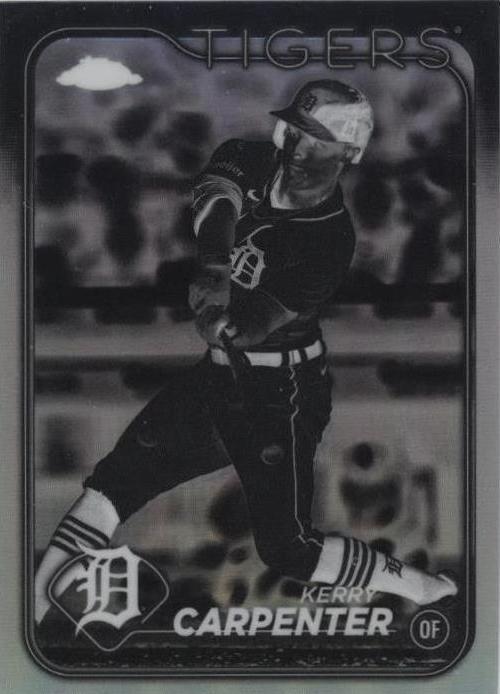 2024 Topps Chrome - Kerry Carpenter #196 Negative Refractor for sale online | eBay