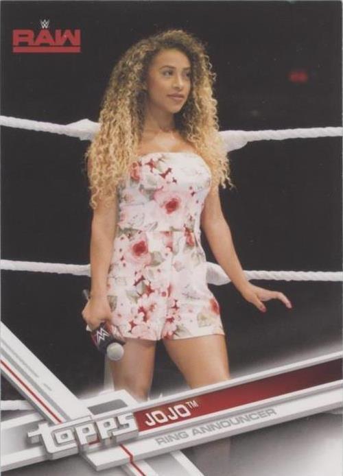 2017 Topps WWE - JoJo #19 for sale online | eBay