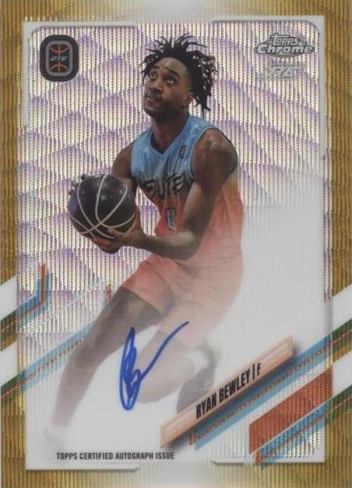 2021-22 Topps Chrome OTE Overtime Elite - Chrome Autographs Ryan Bewley ...