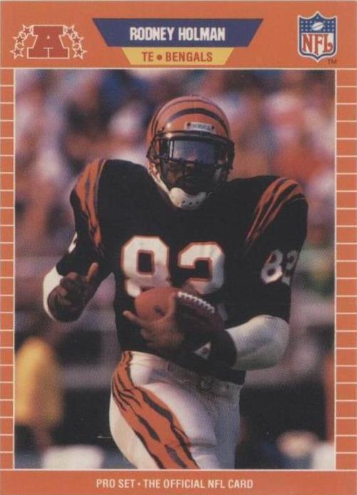 1989 Pro Set - Rodney Holman #60 BENGALS in all caps (RC) for sale ...