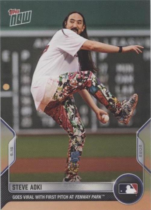 2022 Topps Now - Steve Aoki #191 /1643 for sale online | eBay