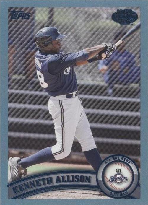 2011 Topps Pro Debut - Kenneth Allison #137 Blue /309 (RC) for sale ...